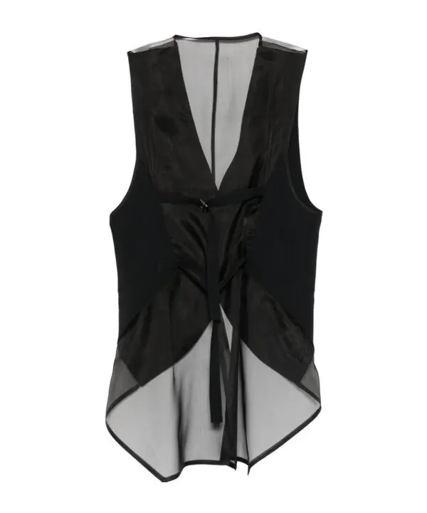 Emporio Armani Sheer Back Tailored Jacket
