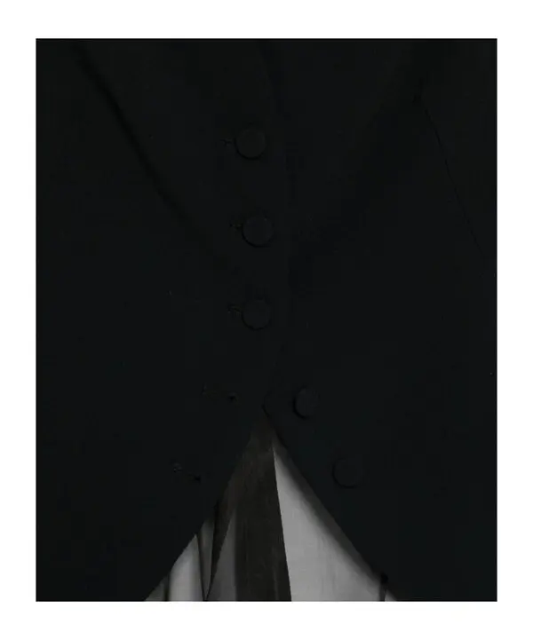 Emporio Armani Sheer Back Tailored Jacket