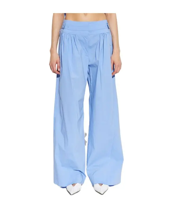 IRO PARIS High-waisted Wide-leg Pleated Pants