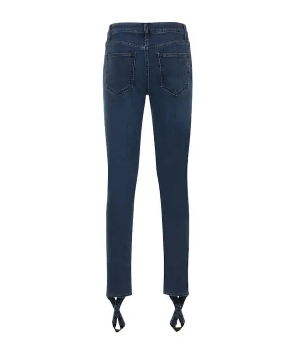 Attico Dakota Cross Stirrup Denim Jeans