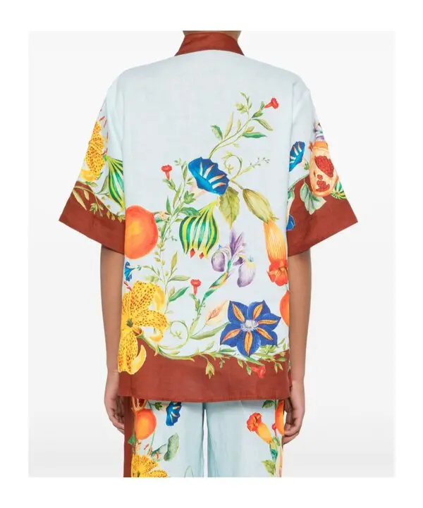 ALEMAIS Printed Short Sleeve Shirt