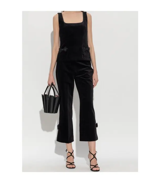 Posse Quincy Bow-detail Trousers