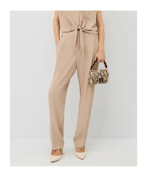 Marella Tapered Elastic Waist Trousers