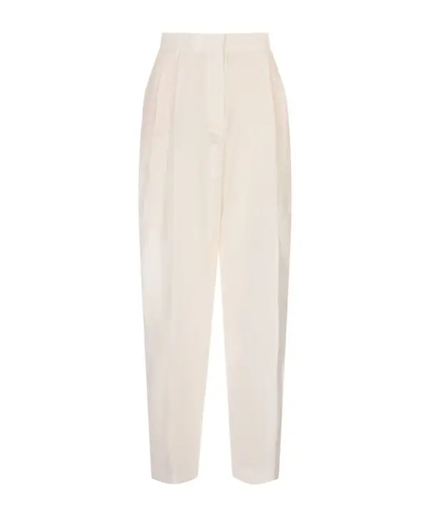 Fabiana Filippi Wide Leg Pleated Trousers