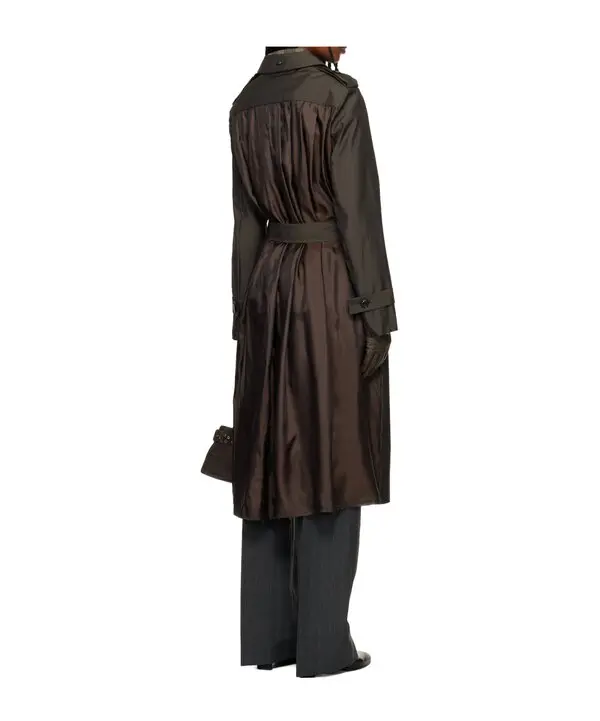 Our Legacy Origami Wool Blend Trench Coat