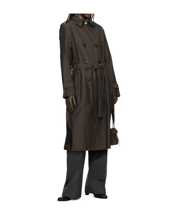 Our Legacy Origami Wool Blend Trench Coat