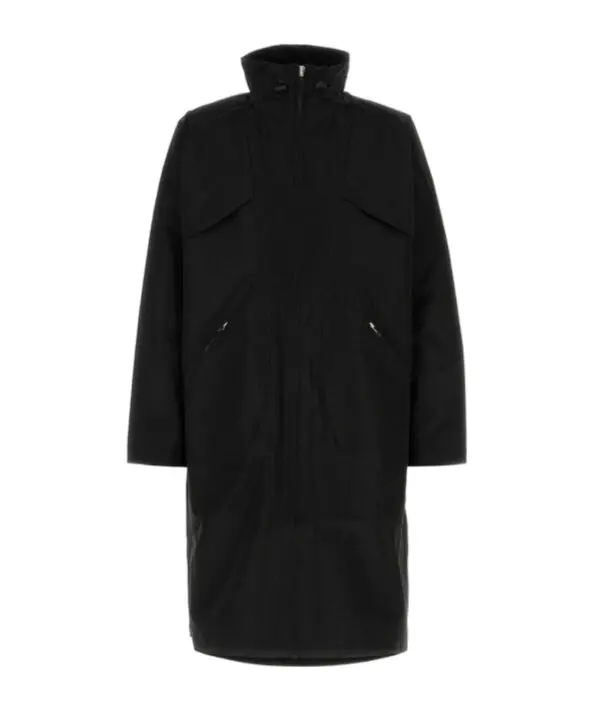 ENTIRE STUDIOS Long Hooded Rain Jacket