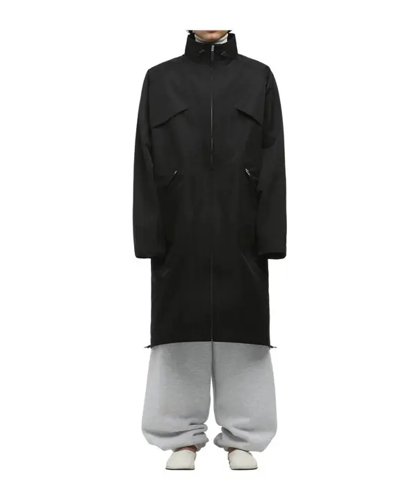 ENTIRE STUDIOS Long Hooded Rain Jacket