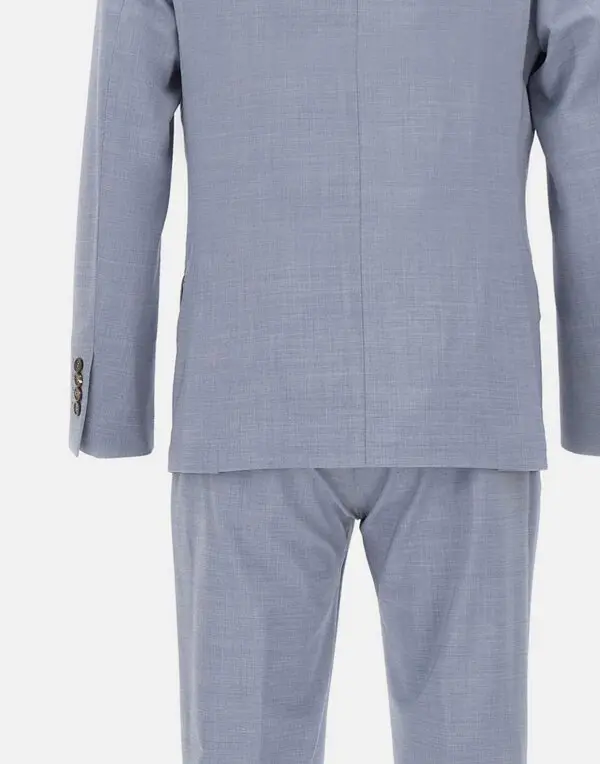 Eleventy Single-breasted Slim Suit - Gray