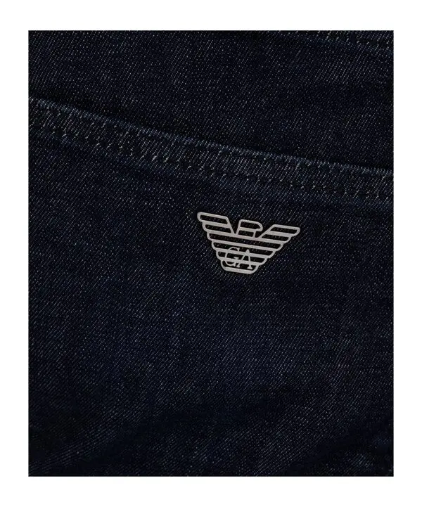 Emporio Armani Dark Wash Slim Fit Jeans