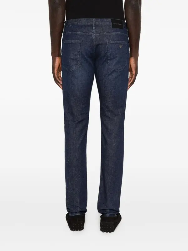 Emporio Armani Dark Wash Slim Fit Jeans