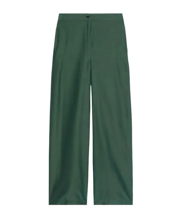IBLUES Silk-blend Muslin Trousers