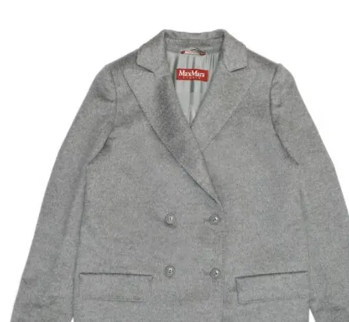Max Mara Double-breasted Lapel Coat