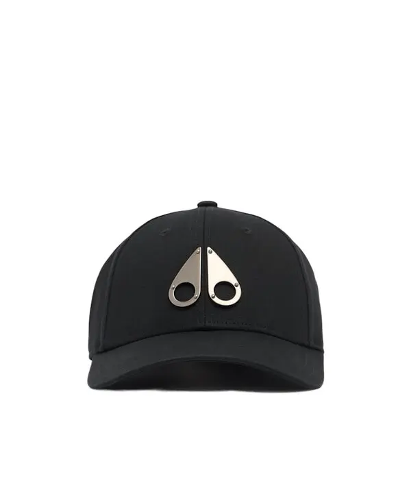 Moose Knuckles Logo Baseball Cap - Black