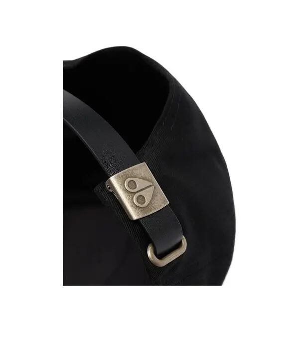 Moose Knuckles Logo Baseball Cap - Black