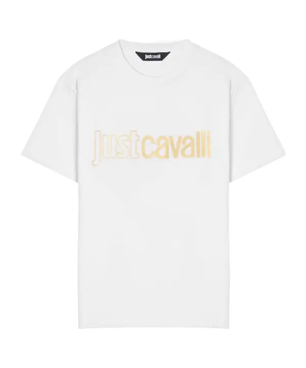 Just Cavalli Logo Print T-shirt