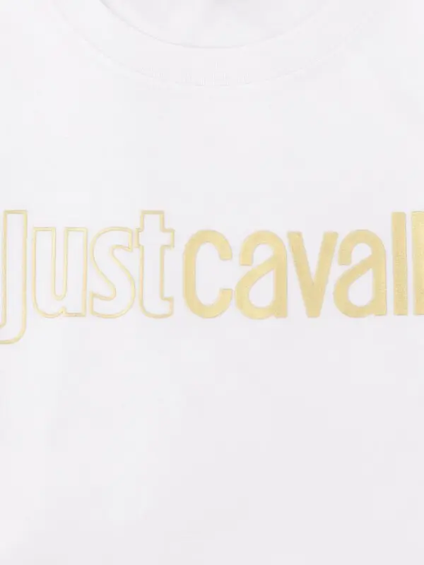 Just Cavalli Logo Print T-shirt