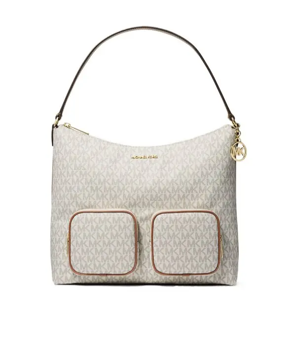 Michael Kors Merritt Signature Logo Cargo Shoulder Bag