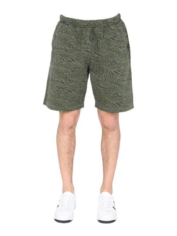 Kenzo Printed Bermuda Shorts - Multicolor