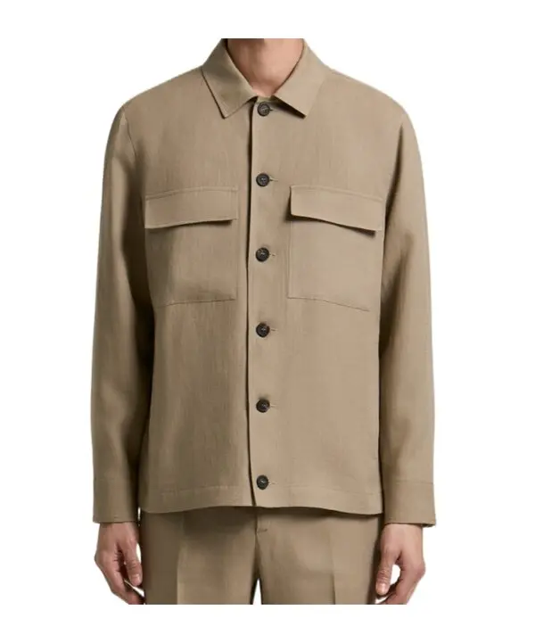 Peserico Button-up Shirt Jacket