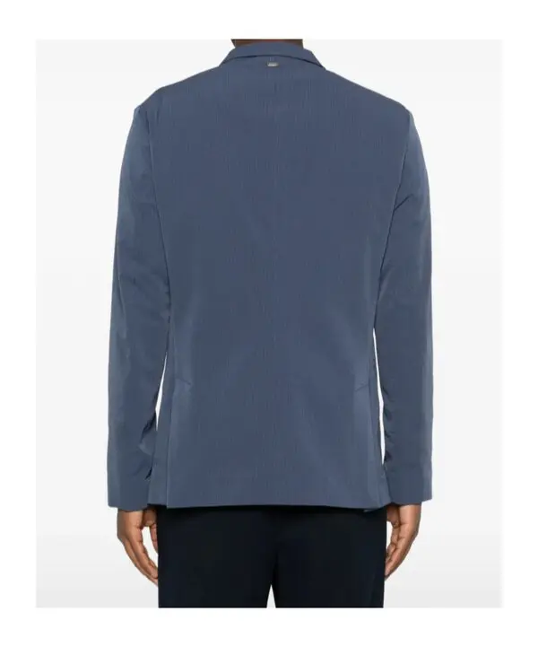 Herno Notched-lapel Blazer - Blue