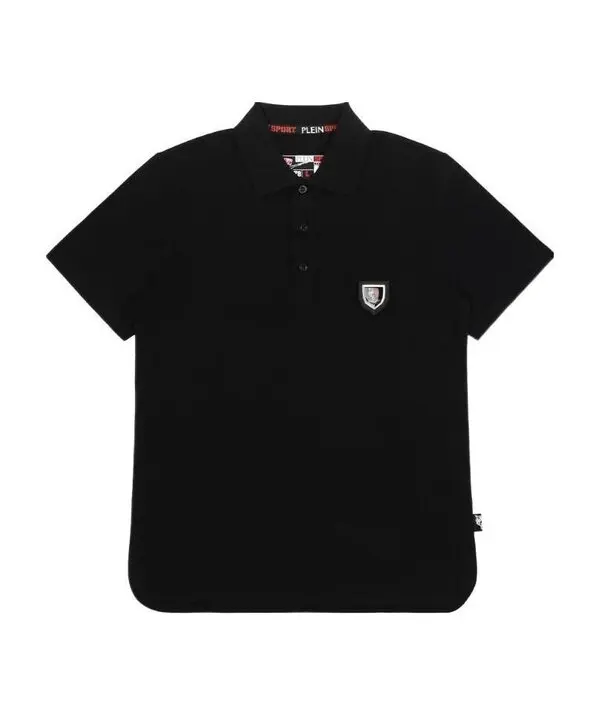 Philipp Plein Logo Polo Shirt - Black