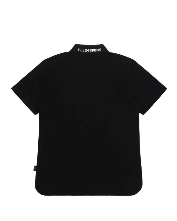 Philipp Plein Logo Polo Shirt - Black