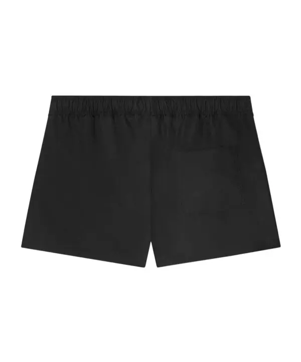 Versace Greca Drawstring Swim Shorts - Black