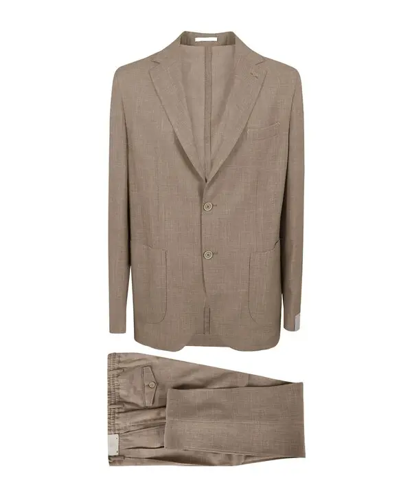 Eleventy Single-breasted Suit - Gray