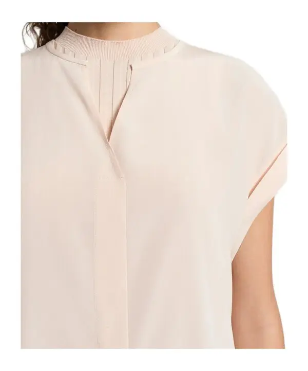 Peserico Short Sleeve Crewneck Top