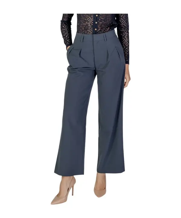 Calvin Klein Tailored Wide-leg Trousers With Pleated Details