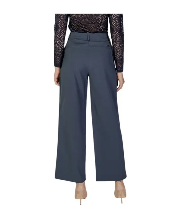 Calvin Klein Tailored Wide-leg Trousers With Pleated Details