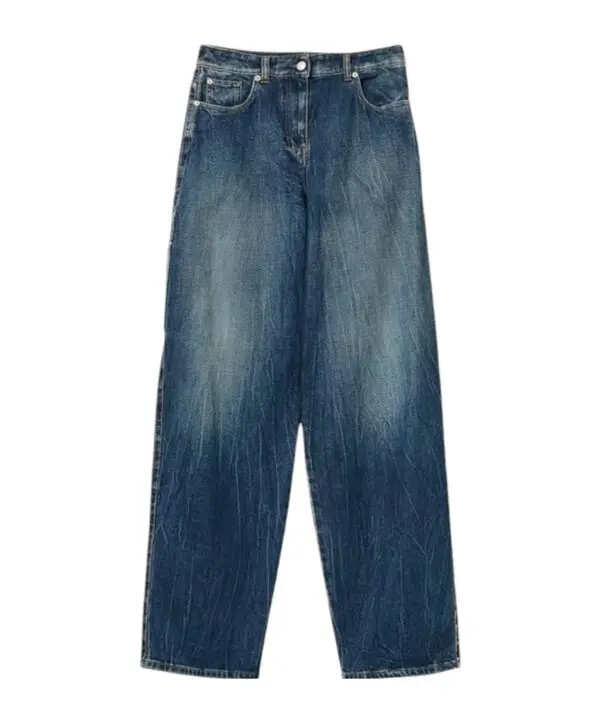TWINSET Utility-pocket Jeans - Blue