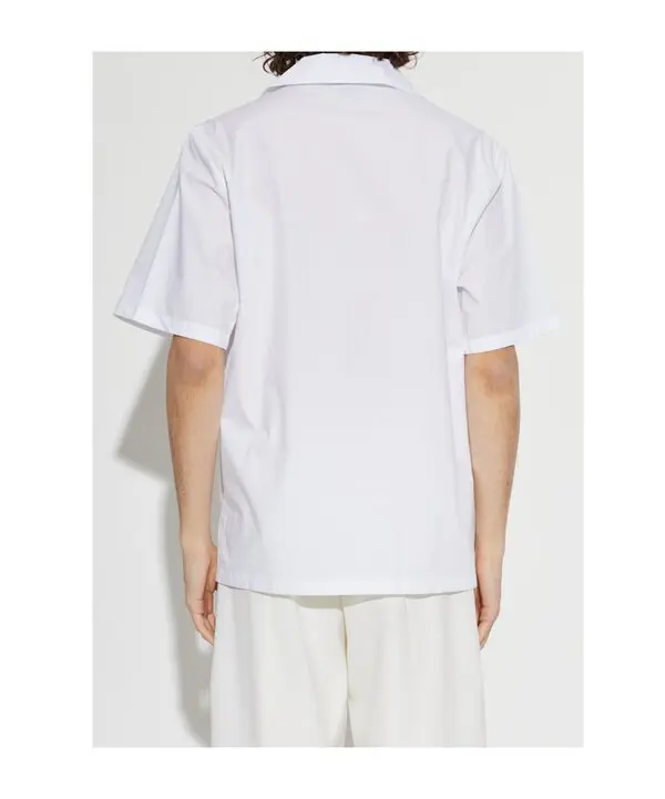 Casablanca Graphic Embroidered Shirt - White
