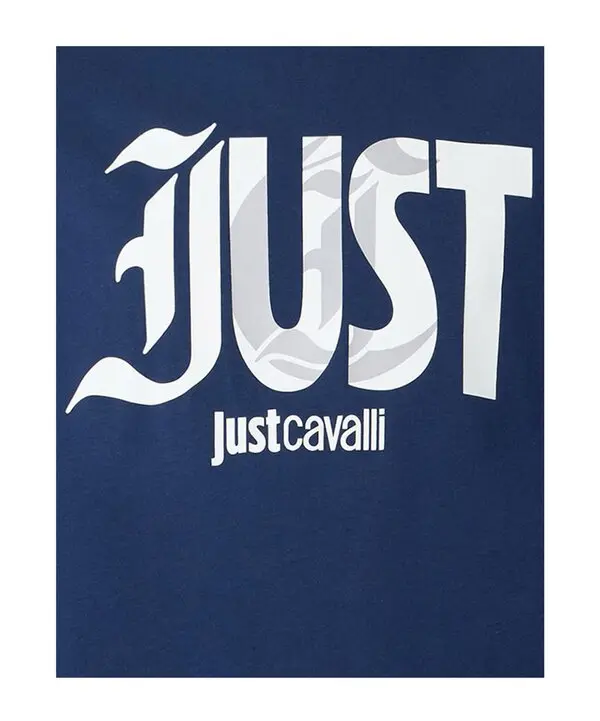 Just Cavalli Logo Print T-shirt