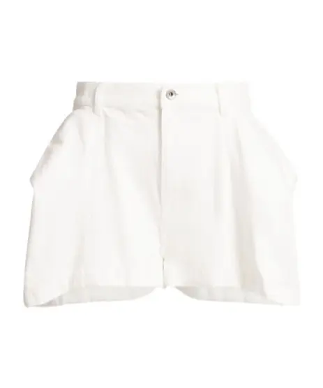 Sacai Denim Shorts - White