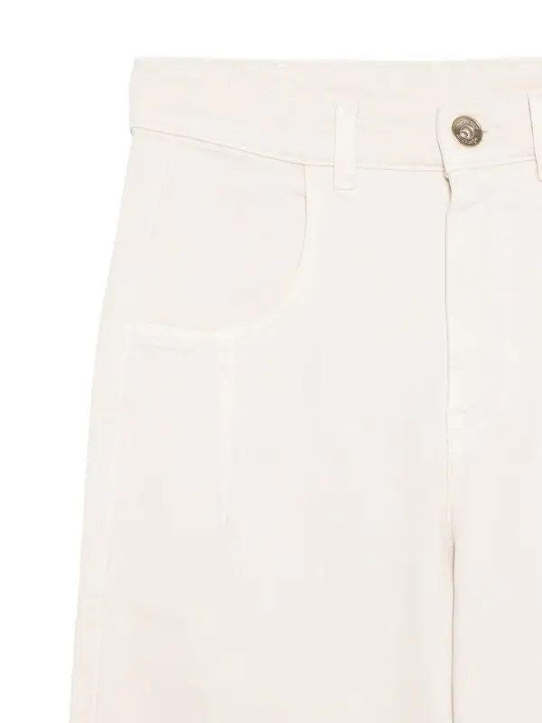 Eleventy Belt Loops Trousers - White