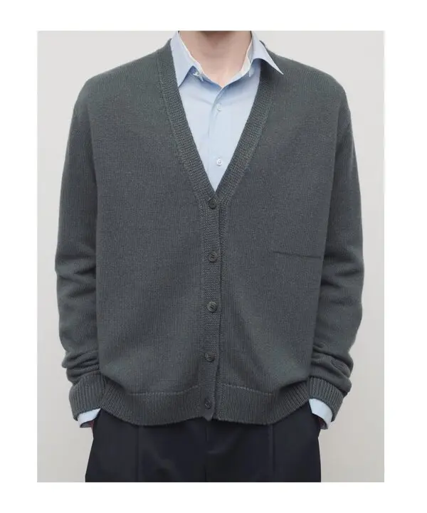 THE ROW Long-sleeved Knitted Cardigan