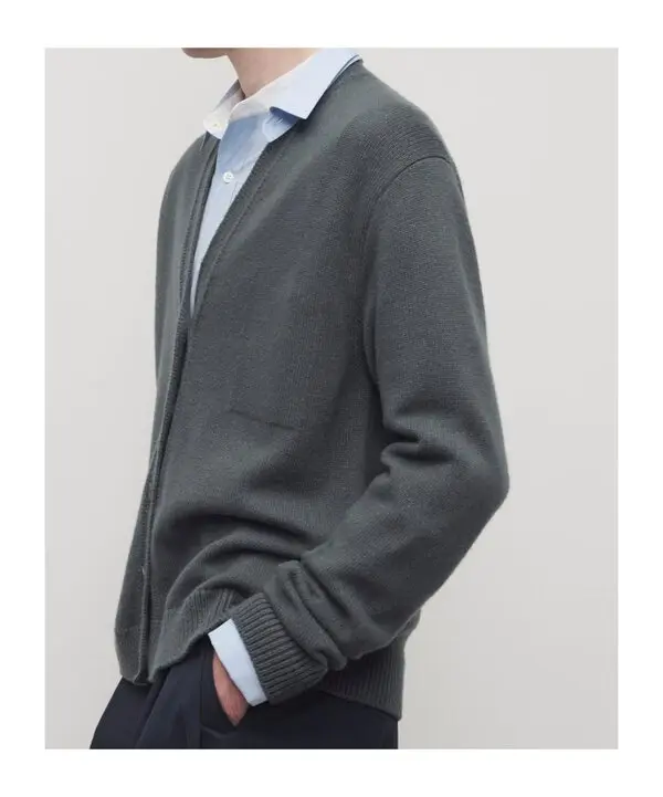 THE ROW Long-sleeved Knitted Cardigan