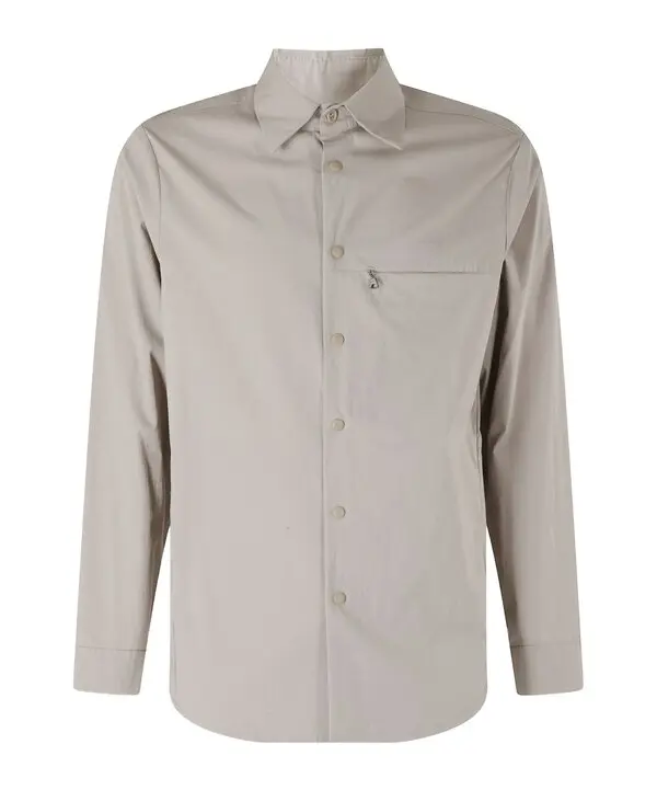 Aspesi Zip-pocket Long-sleeve Shirt