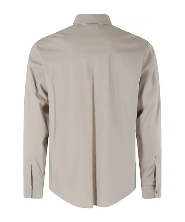 Aspesi Zip-pocket Long-sleeve Shirt