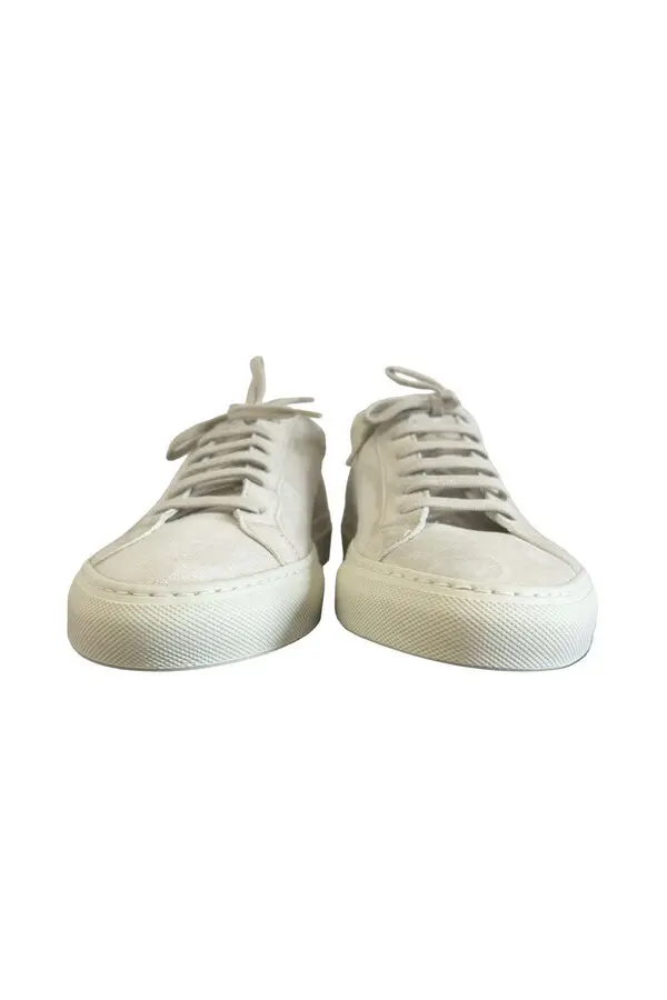 COMMON PROJECTS Achilles Premium Low-top Sneakers - Light Gray