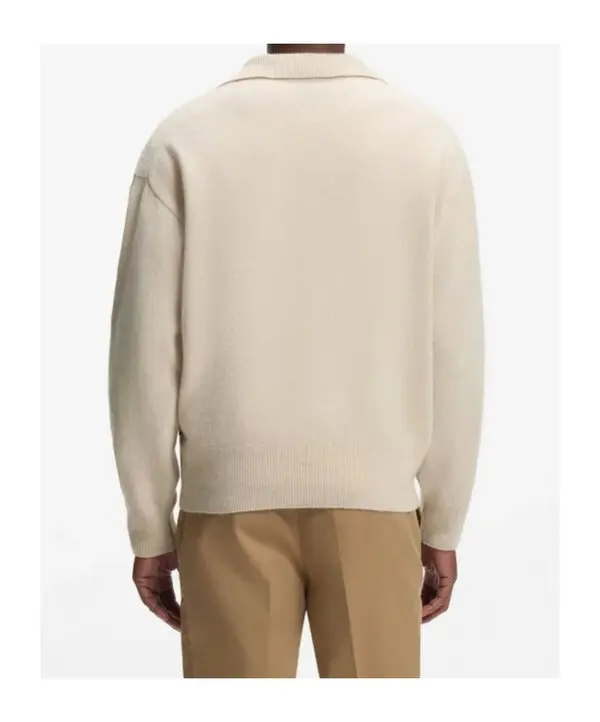 Hugo Boss Long-sleeved Collared Knitwear