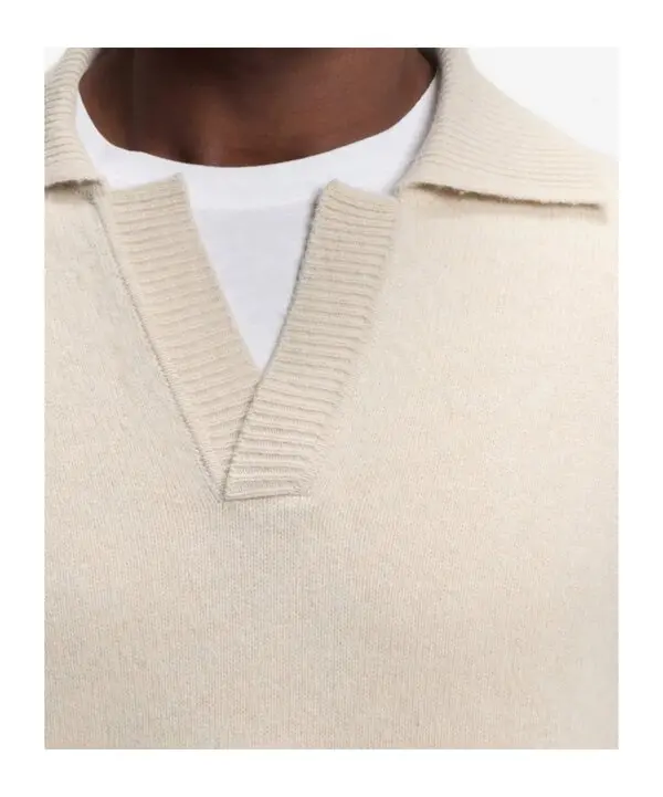 Hugo Boss Long-sleeved Collared Knitwear