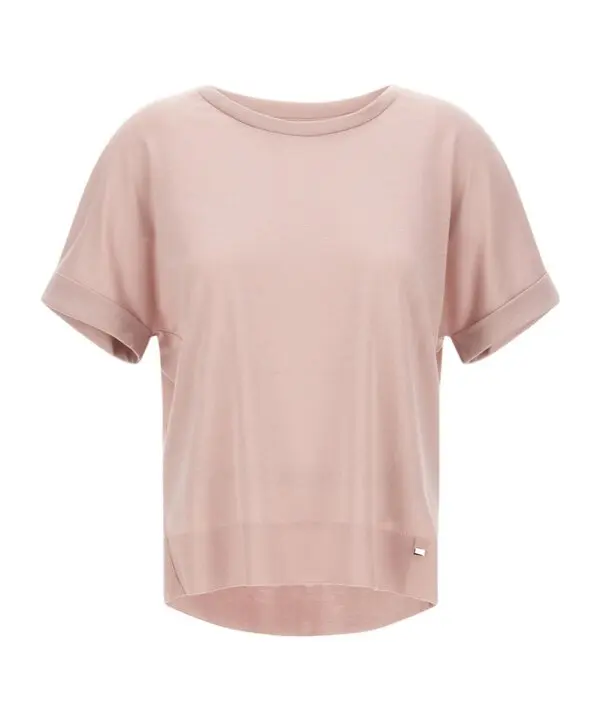 Herno Short Sleeve Knitted Top