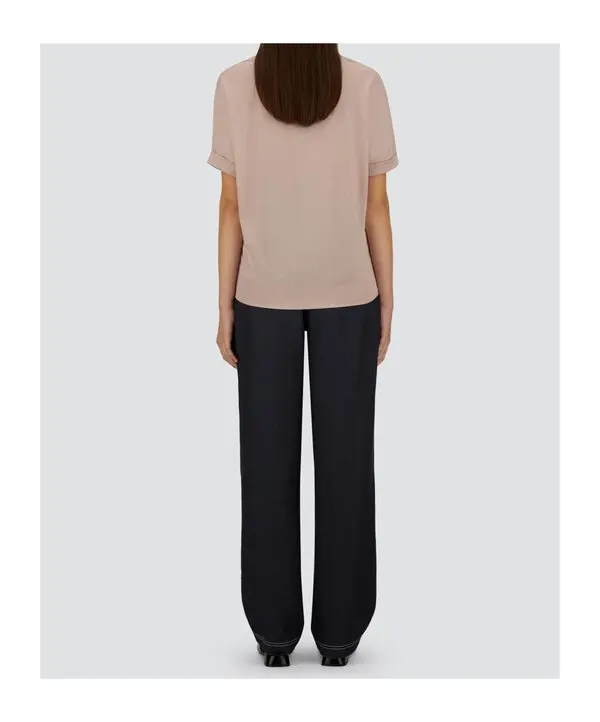 Herno Short Sleeve Knitted Top