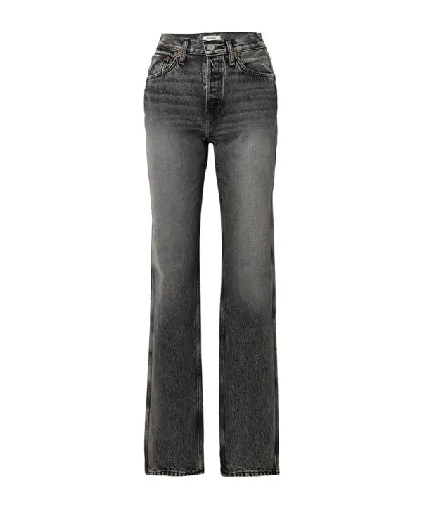 RE/DONE 90s High-rise Loose Jeans - Black