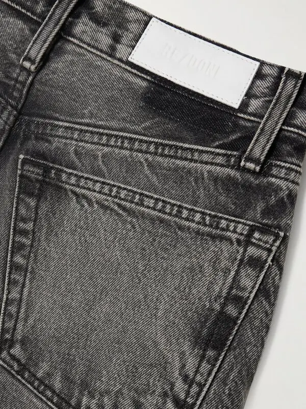RE/DONE 90s High-rise Loose Jeans - Black