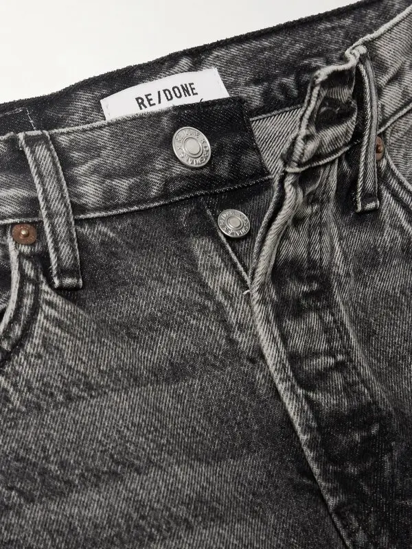 RE/DONE 90s High-rise Loose Jeans - Black