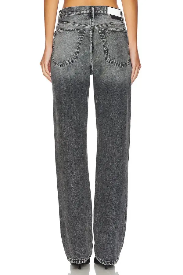 RE/DONE 90s High-rise Loose Jeans - Black